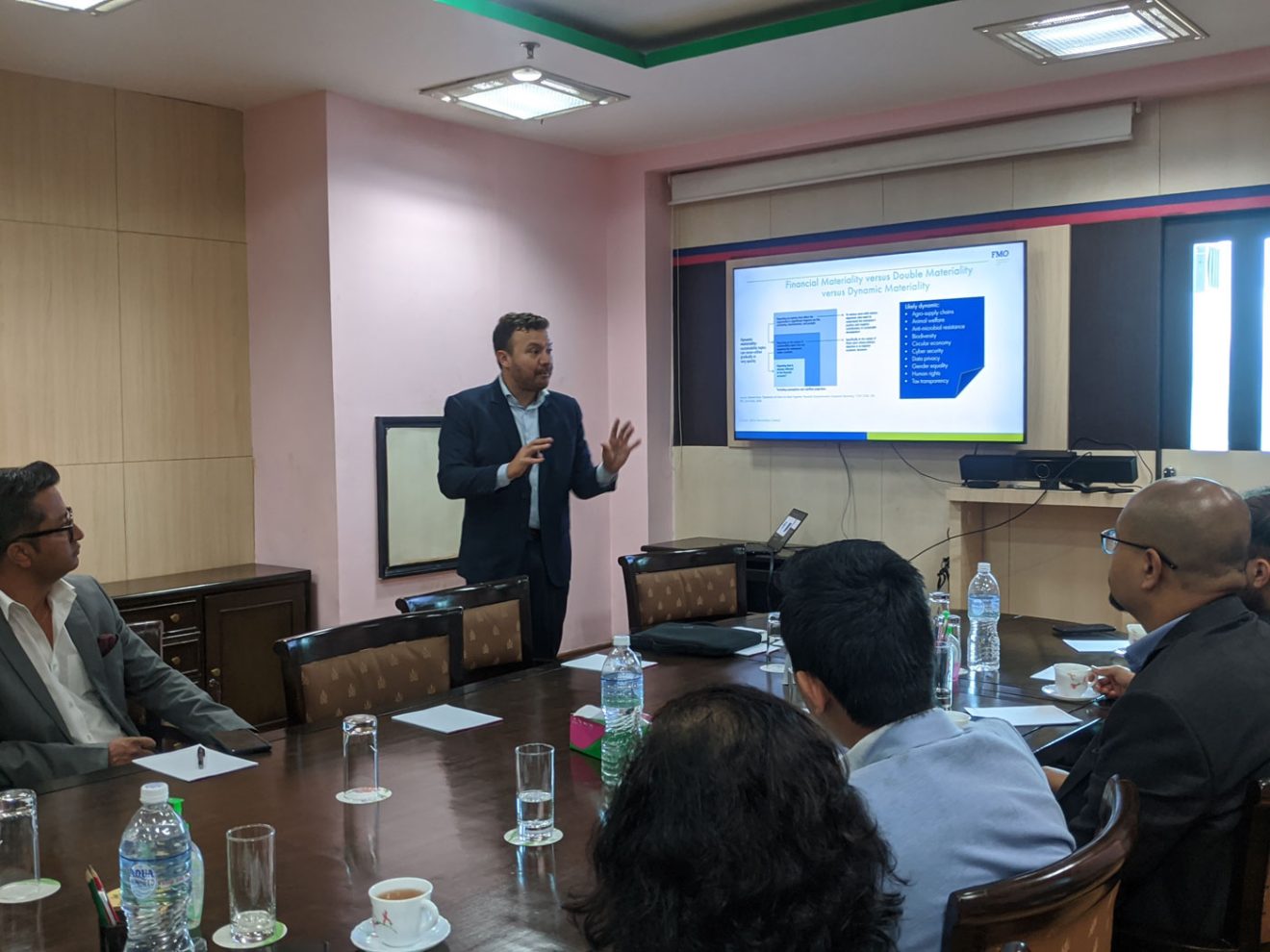 Interaction Program on The Governance of ESG - Nepal Bankers' Association
