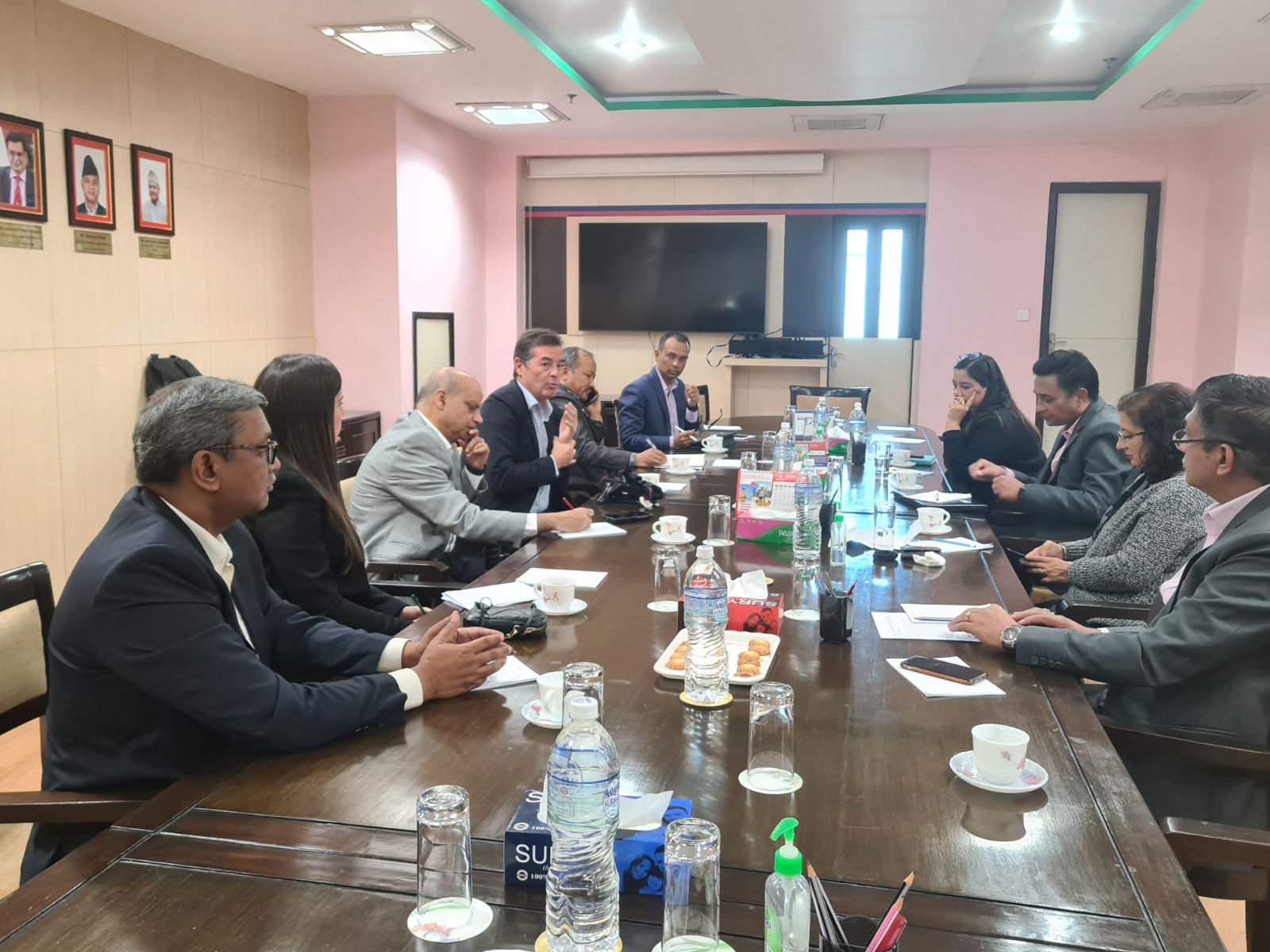 Meeting with SOMTU and BSM - Nepal Bankers' Association