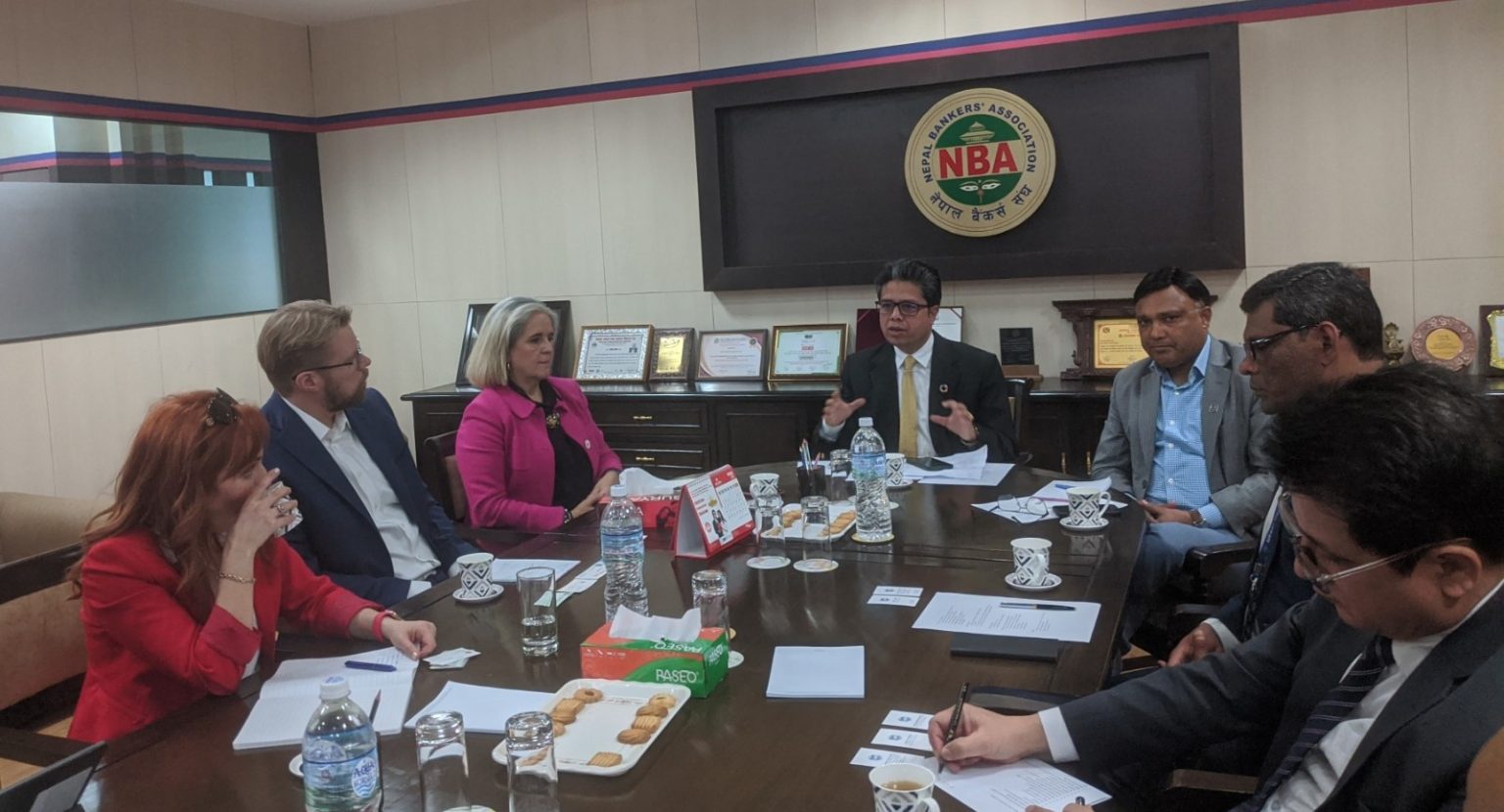 Meeting with IMF Delegates - Nepal Bankers' Association
