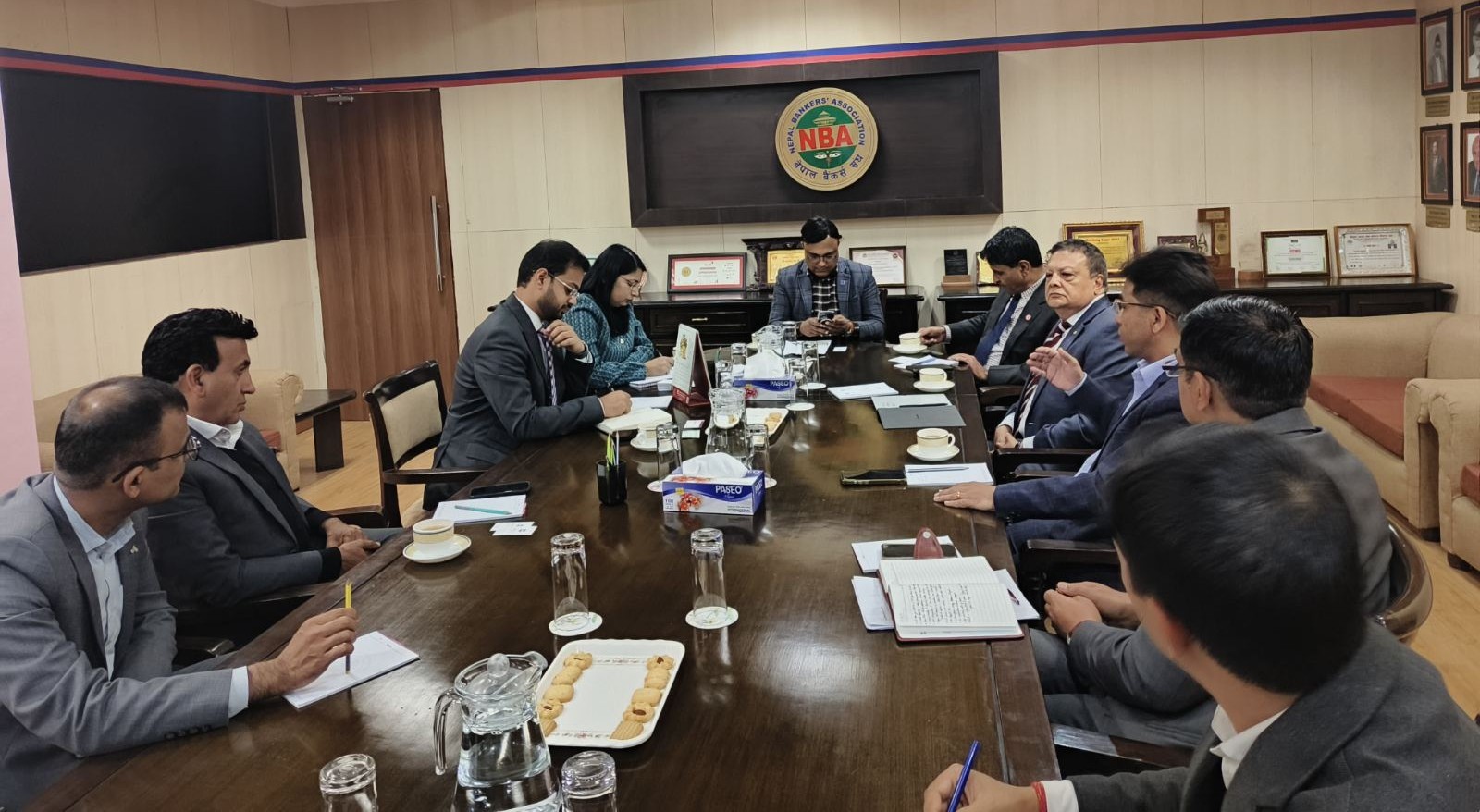 Meeting with IMF Mission Team - Nepal Bankers' Association